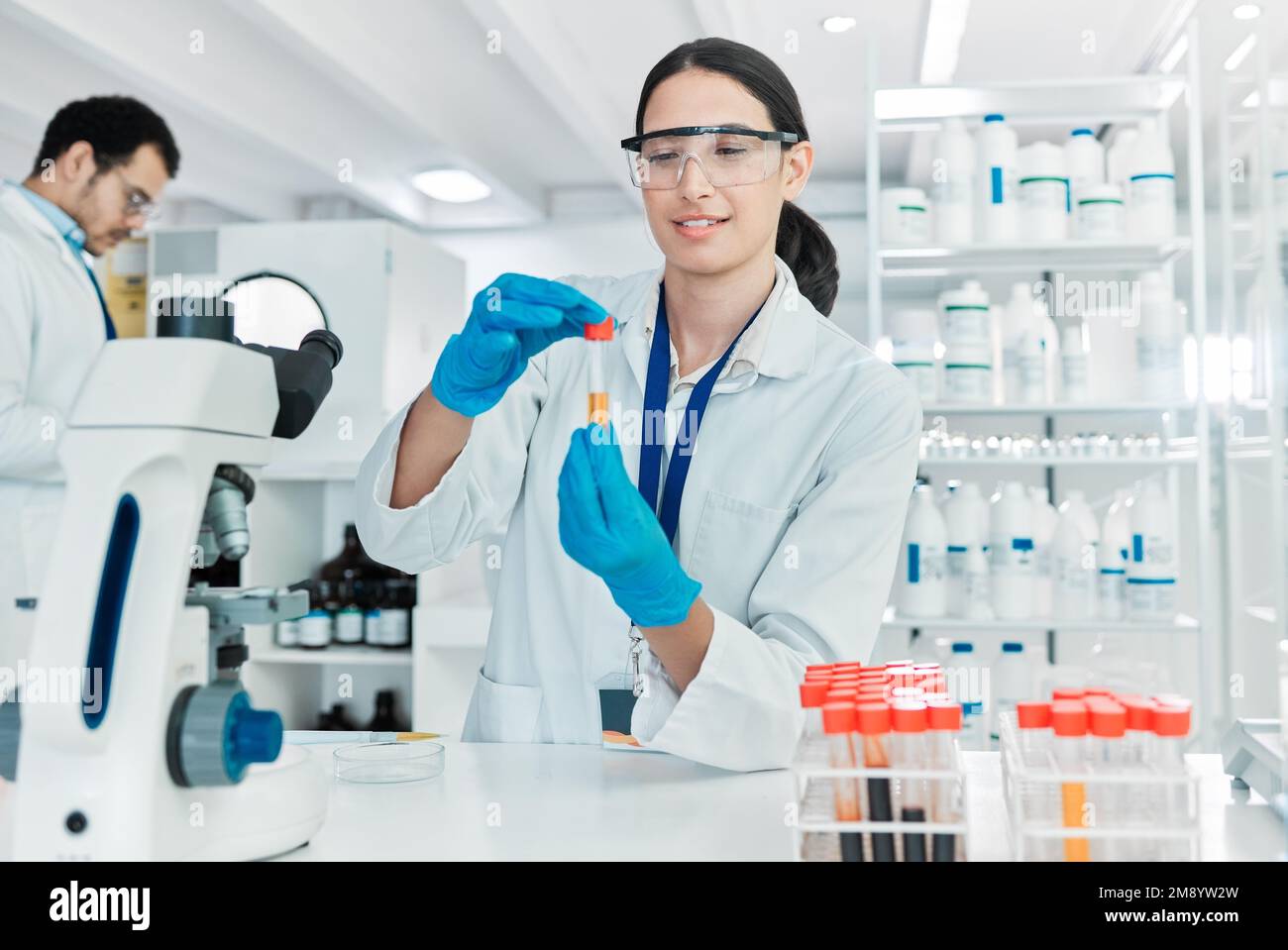 Experiments need to happen under defined conditions. a young scientist ...