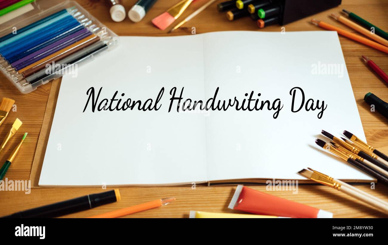 Handwritten pencils hi-res stock photography and images - Alamy