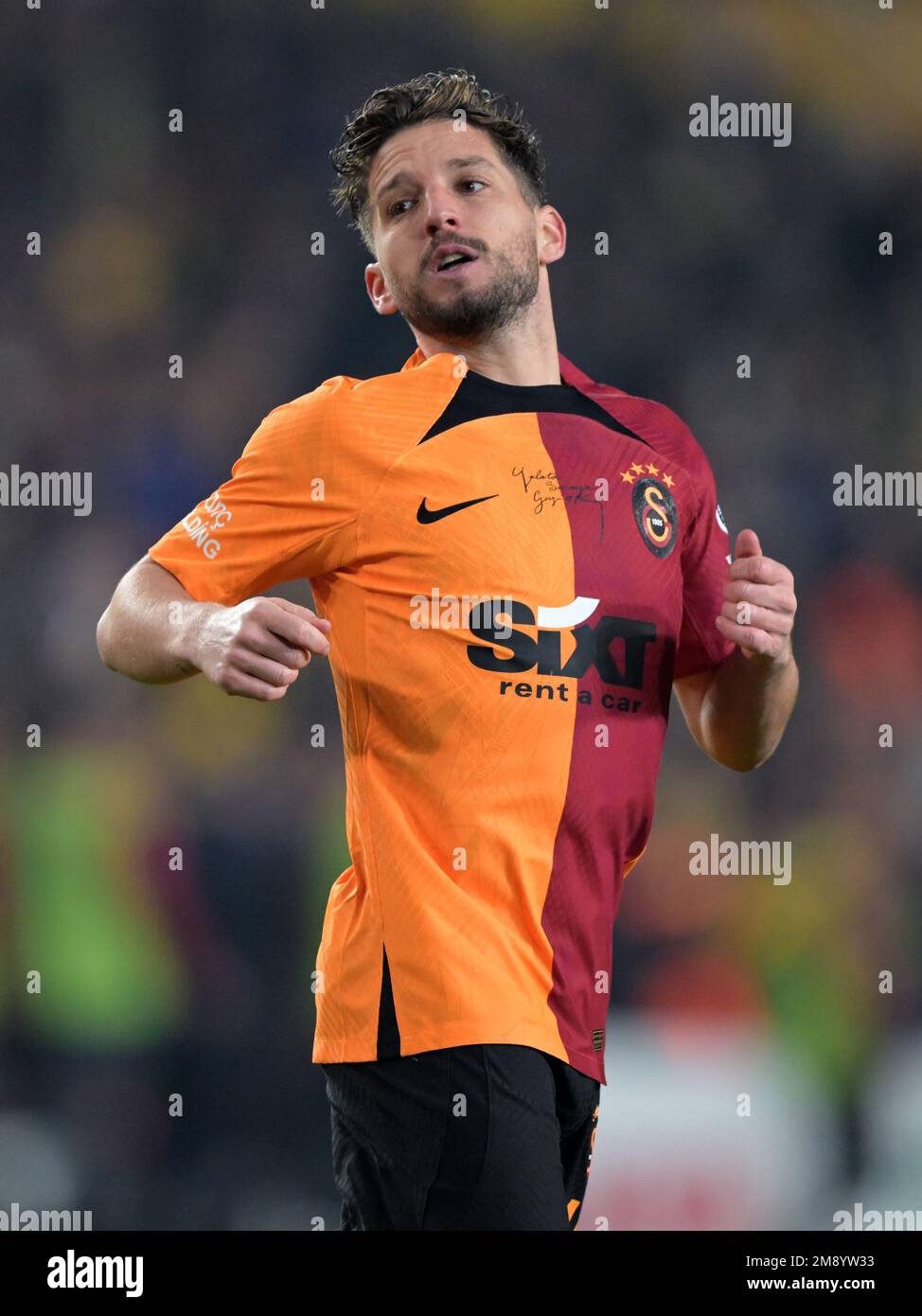 ISTANBUL - Dries Mertens of Galatasaray AS during the Turkish Super Lig ...