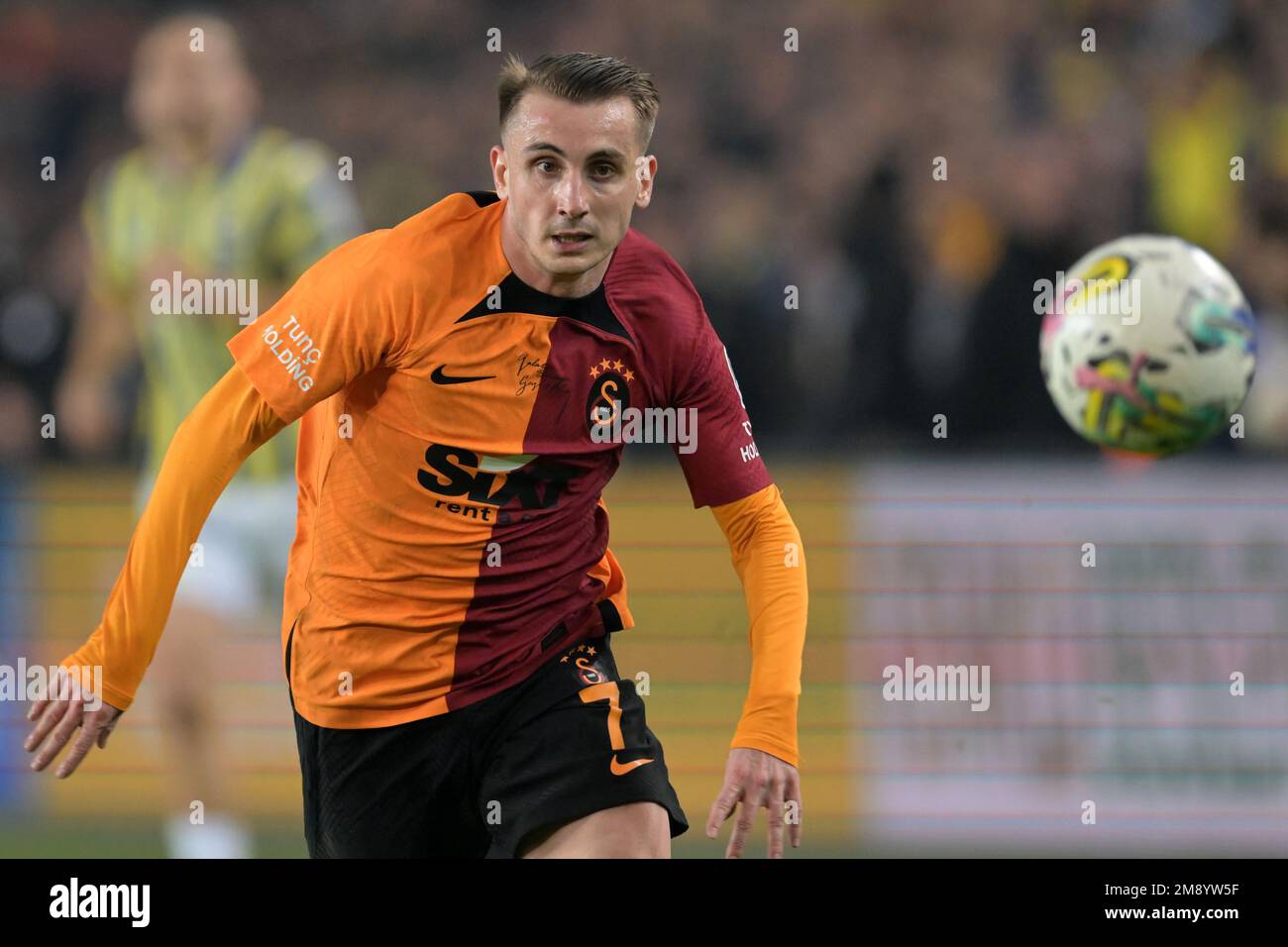 ISTANBUL - Keren Akturkoglu of Galatasaray AS during the Turkish Super ...