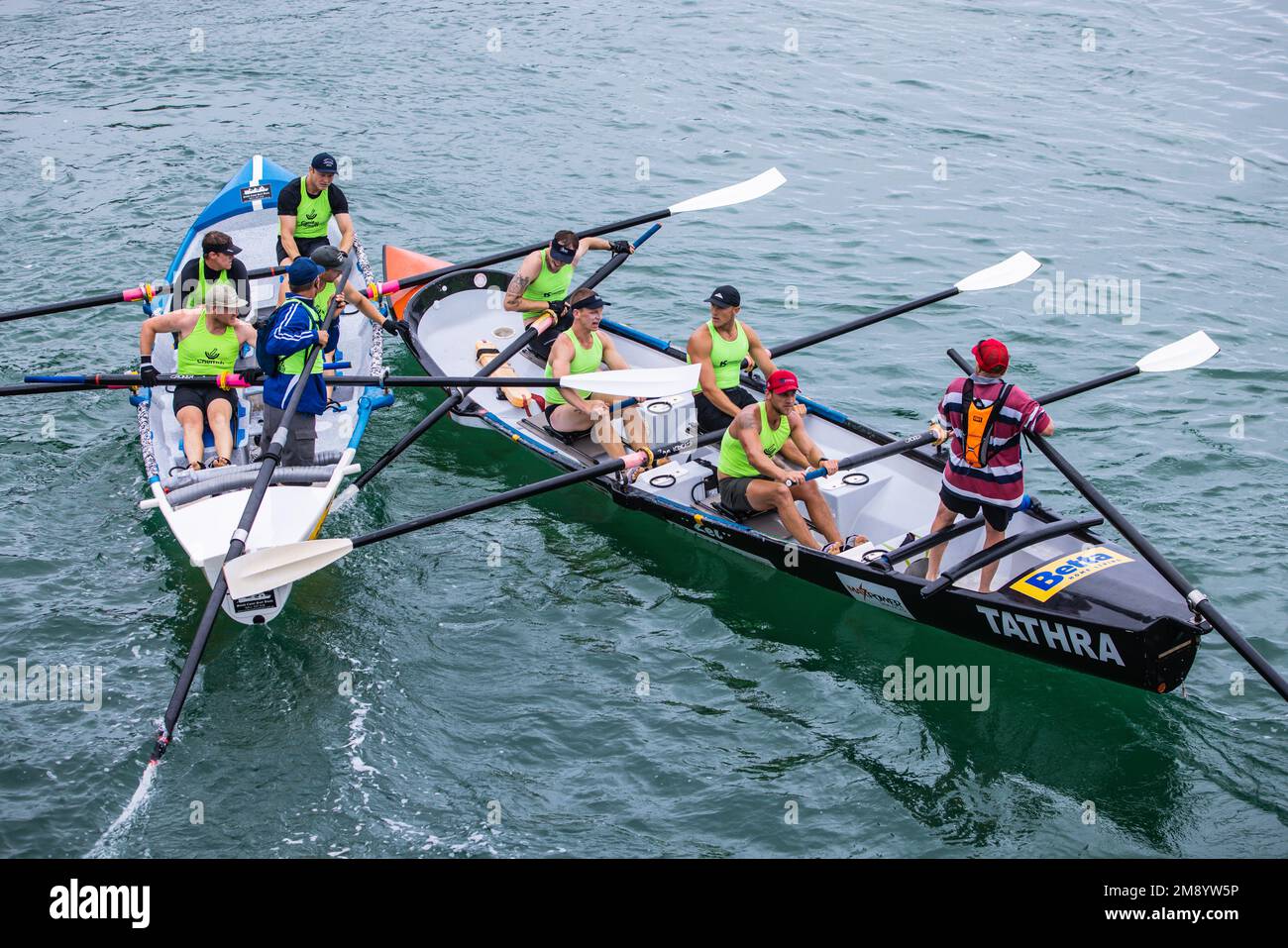 George Bass Surfboat and Ski Marathon 2023 Stock Photo - Alamy