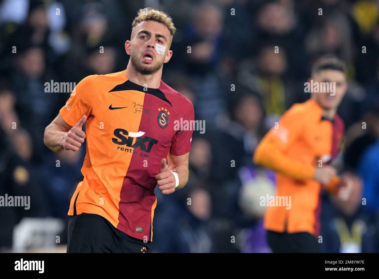 ISTANBUL - Baris Alper Yilmaz of Galatasaray AS during the Turkish ...