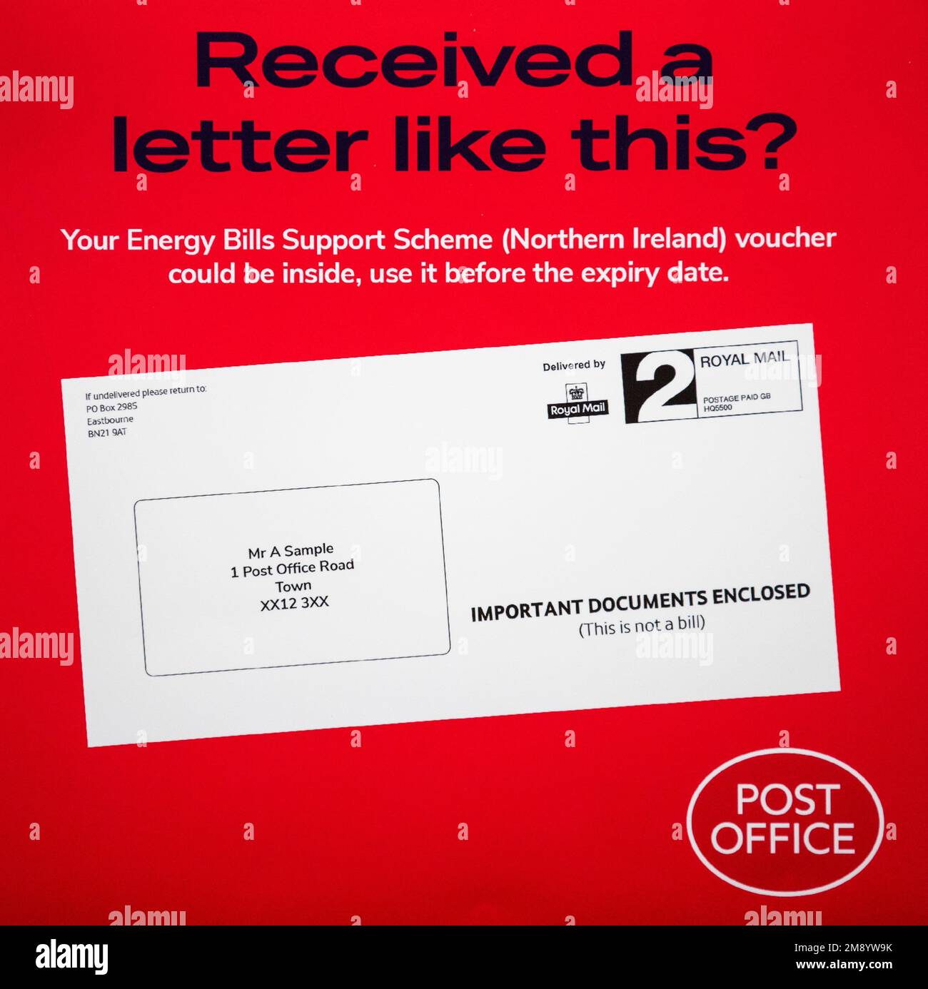 File photo dated 16/01/23 of a sign at the Belfast City branch of the ...