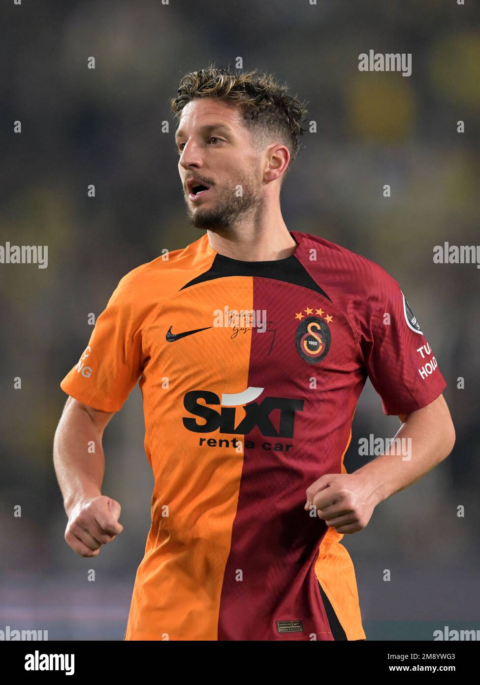 ISTANBUL - Dries Mertens of Galatasaray AS during the Turkish Super Lig ...