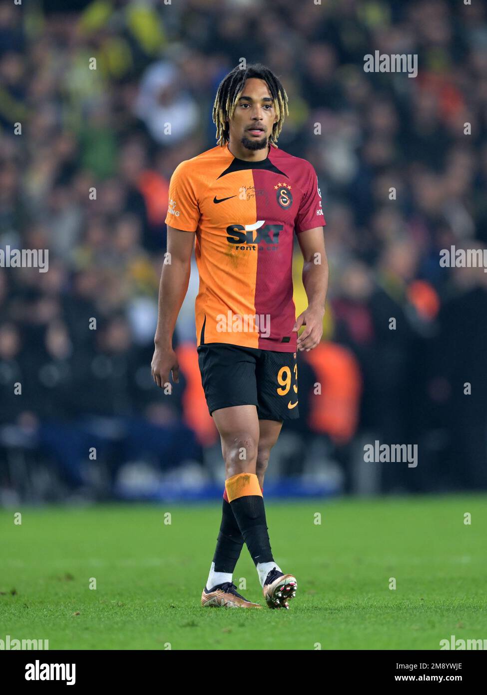 ISTANBUL - Sacha Boey of Galatasaray AS during the Turkish Super Lig ...