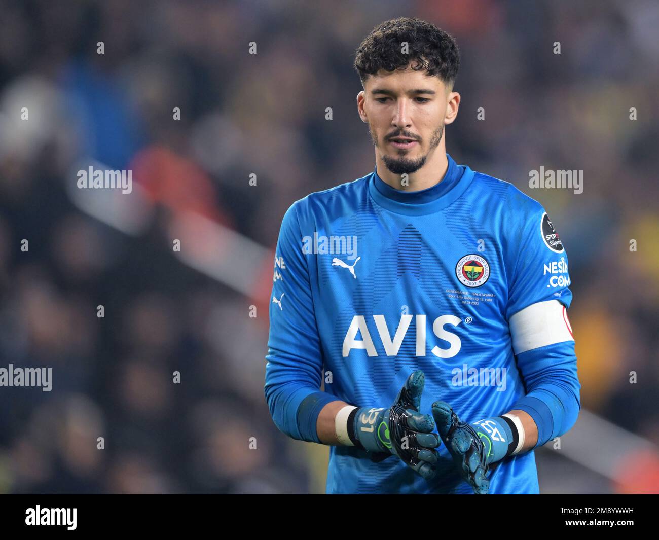 ISTANBUL - Fenerbahce SK goalkeeper Altay Bayindir during the Turkish ...