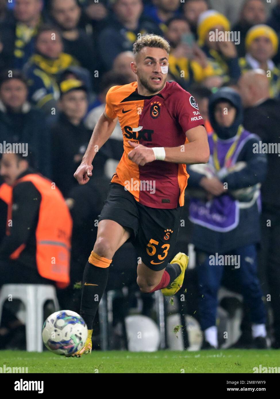 ISTANBUL - Baris Alper Yilmaz of Galatasaray AS during the Turkish ...