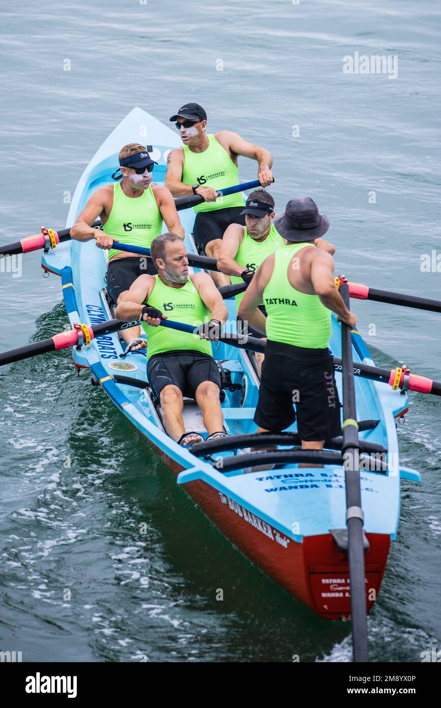 George Bass Surfboat and Ski Marathon 2023 Stock Photo - Alamy