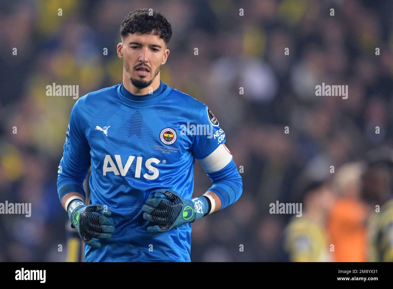 ISTANBUL - Fenerbahce SK goalkeeper Altay Bayindir during the Turkish ...