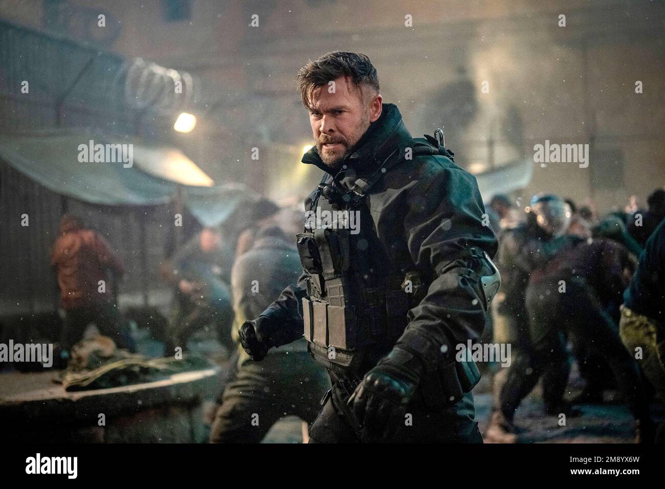 CHRIS HEMSWORTH in EXTRACTION 2 (2022), directed by SAM HARGRAVE ...