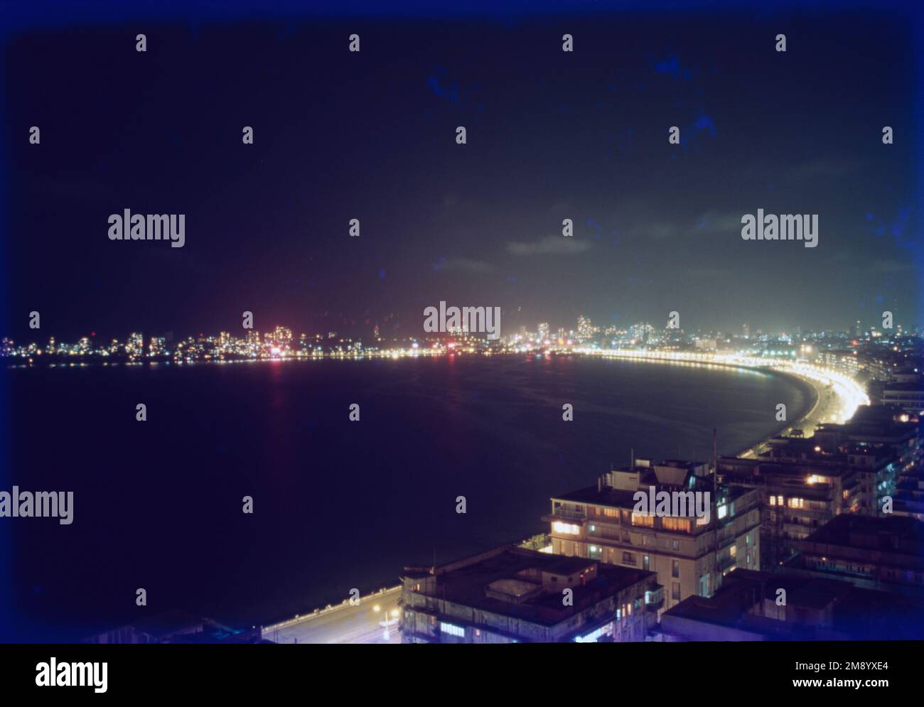 Marine Drive is also known as the Queen's Necklace because, when viewed ...