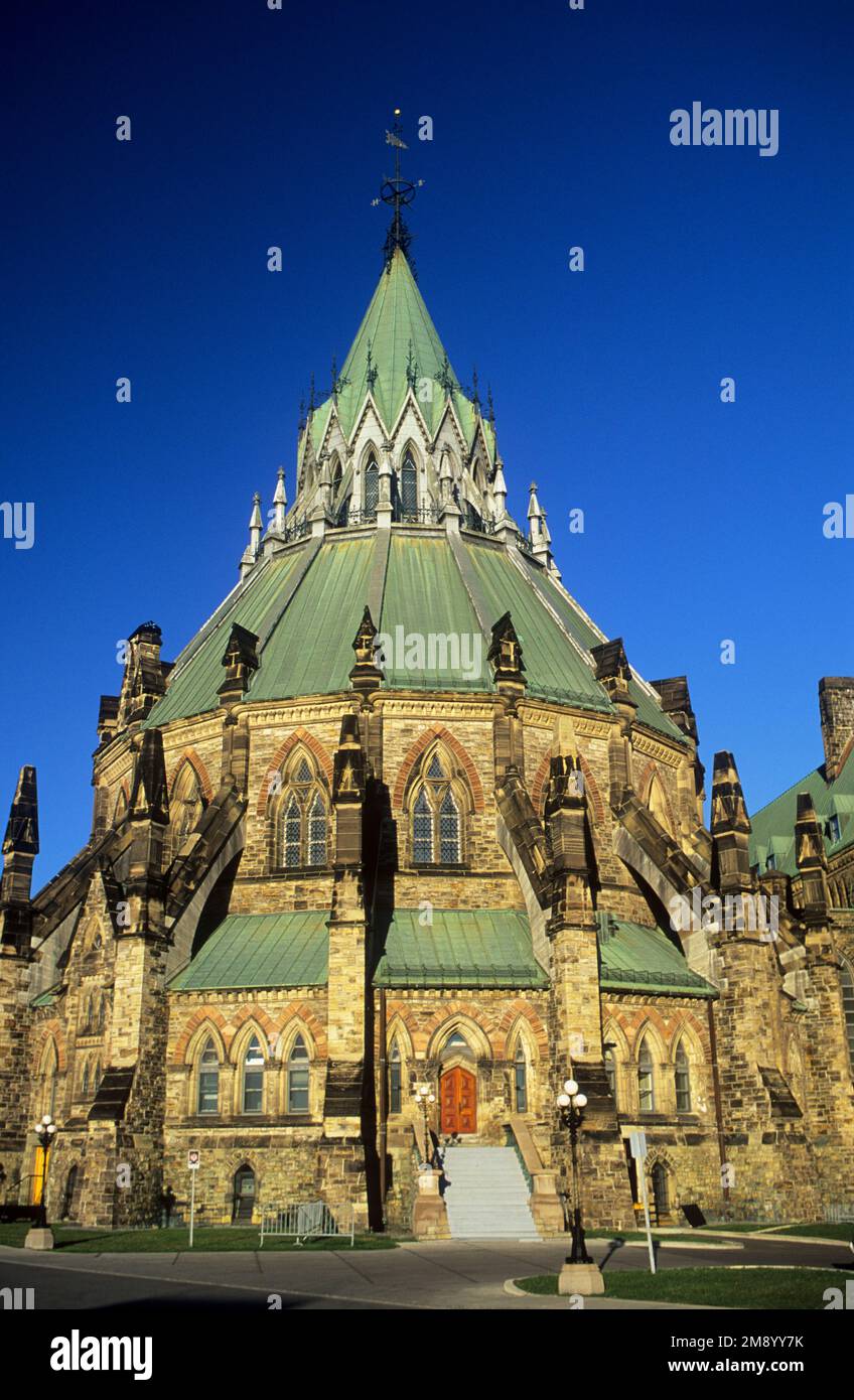 Canada, Ottawa, Library of Parliament, Parliament Hill Stock Photo - Alamy