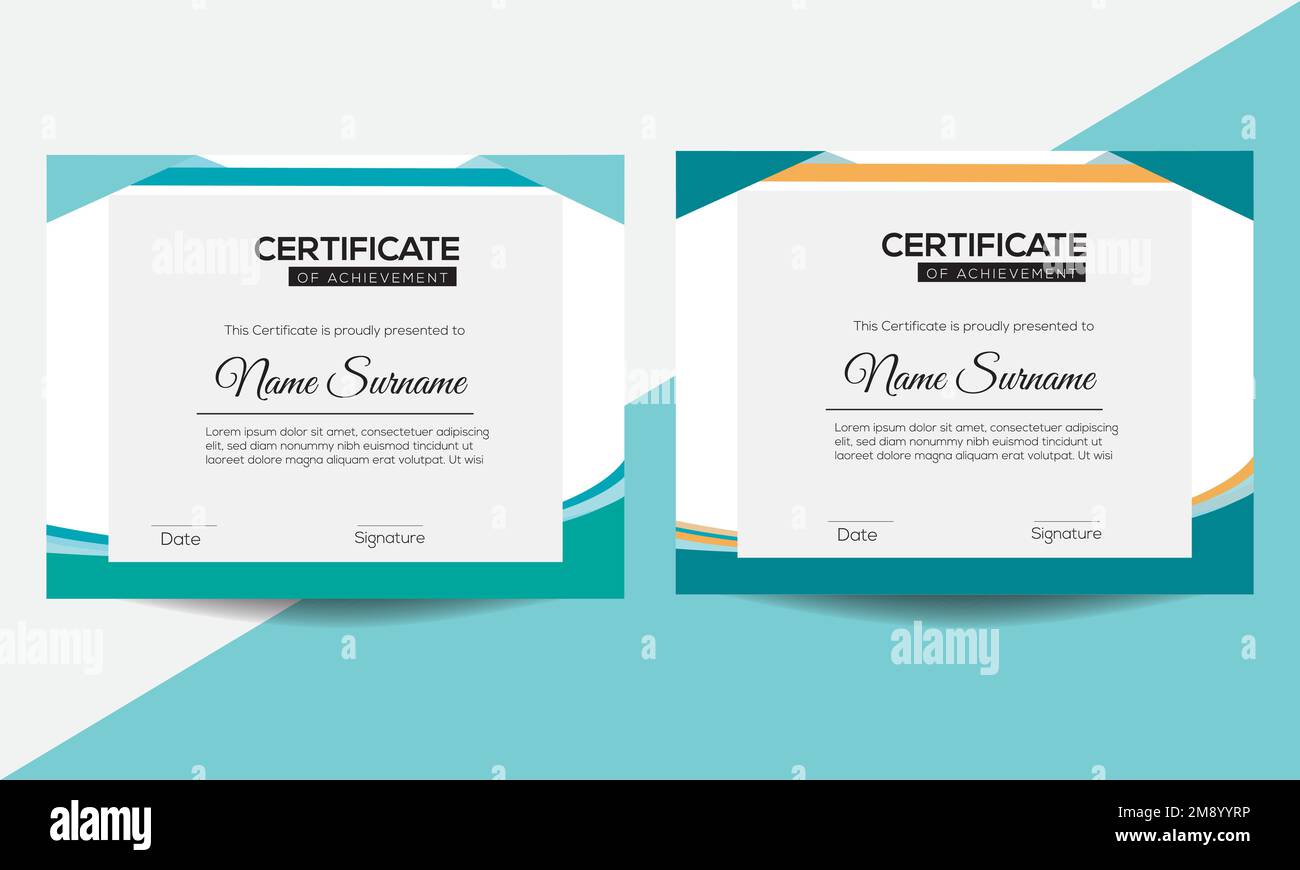 Professional Certificate template. certificate design, certificate template. Designed for ...