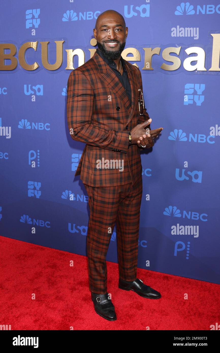 LOS ANGELES - JAN 15: Adrian Holmes at NBCUniversal Press Tour Red ...