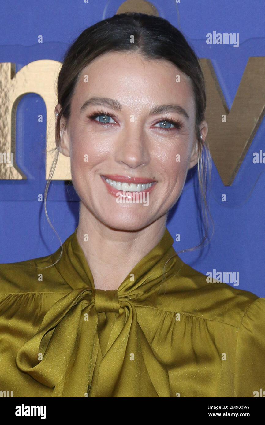 LOS ANGELES - JAN 15: Natalie Zea at NBCUniversal Press Tour Red Carpet ...