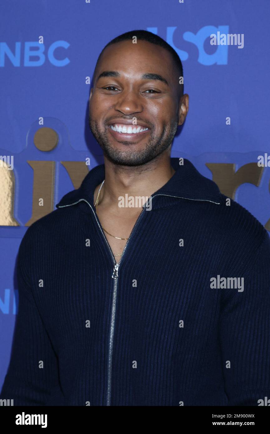 LOS ANGELES - JAN 15: Tye White at NBCUniversal Press Tour Red Carpet ...