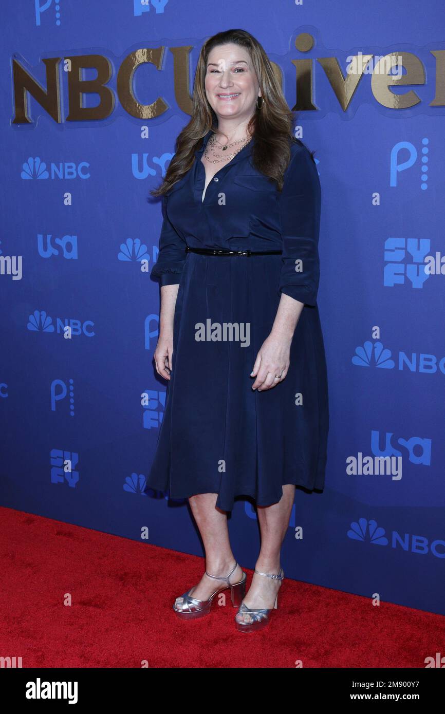 LOS ANGELES - JAN 15: Ana Gasteyer at NBCUniversal Press Tour Red Carpet at the Langham Pasadena ...