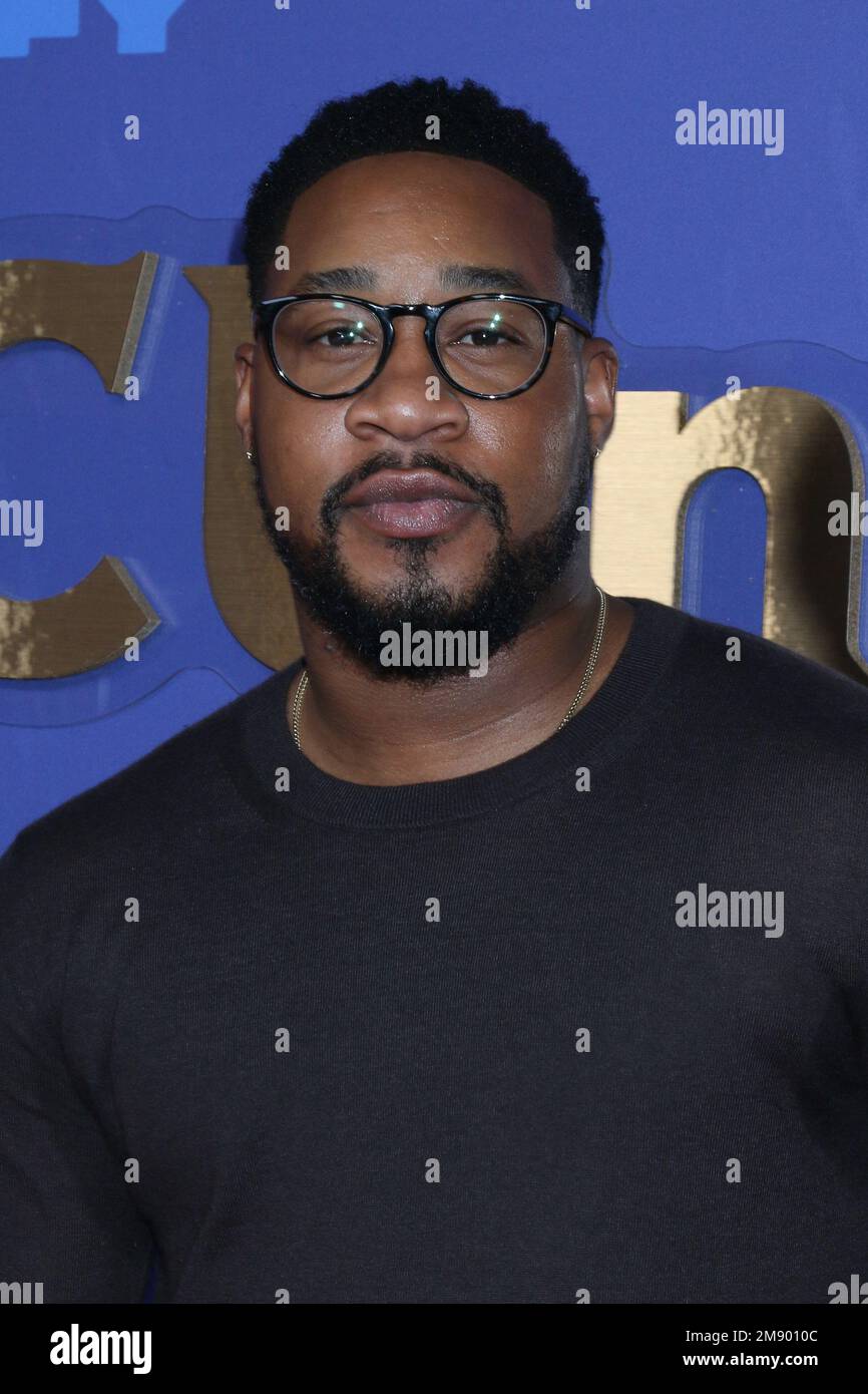 LOS ANGELES - JAN 15: Aaron Jennings at NBCUniversal Press Tour Red ...