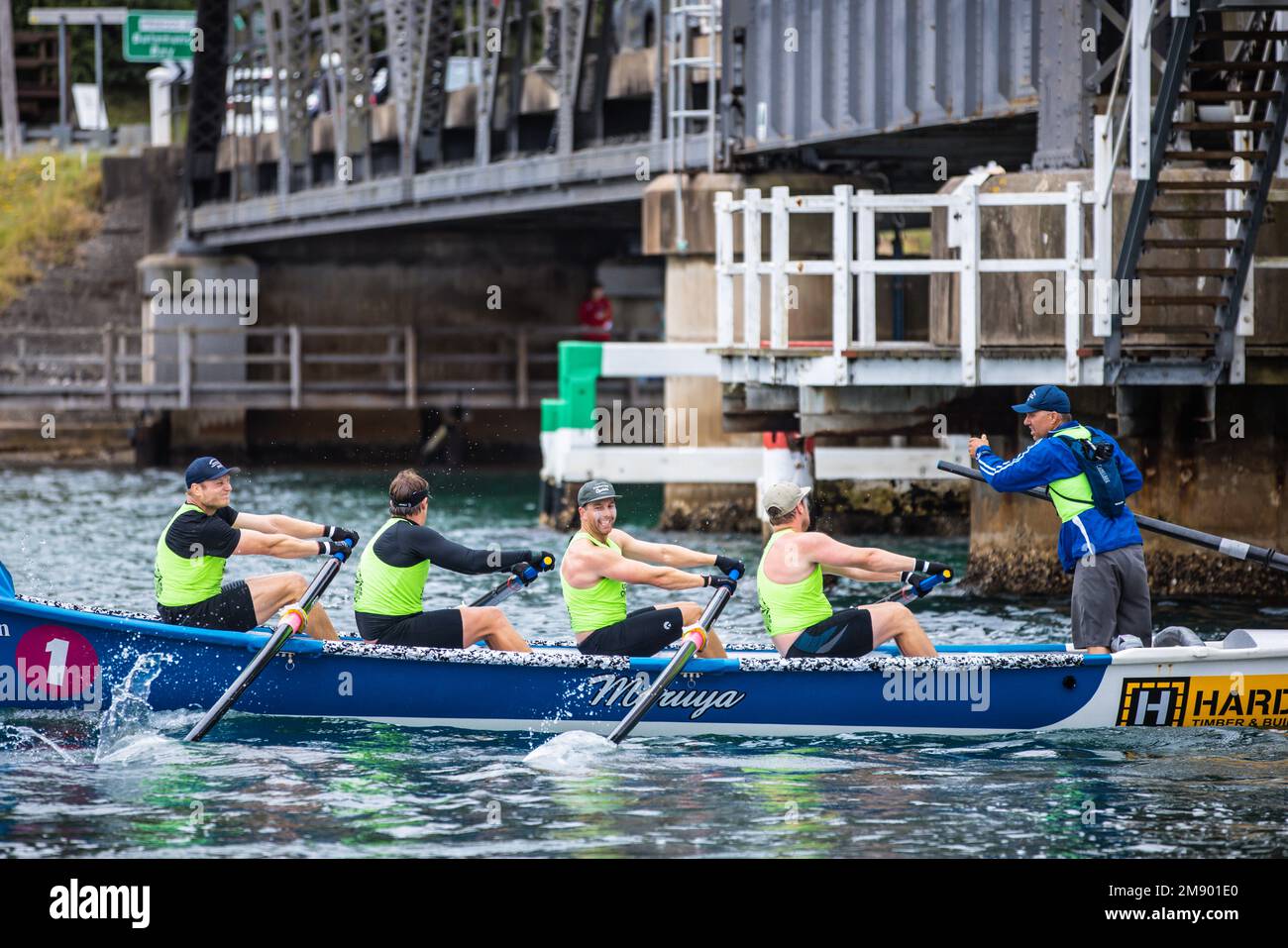 George Bass Surfboat and Ski Marathon 2023 Stock Photo - Alamy