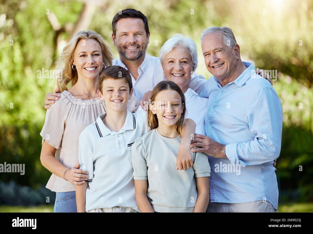 Our family consists of six family members. a multi-generational family ...