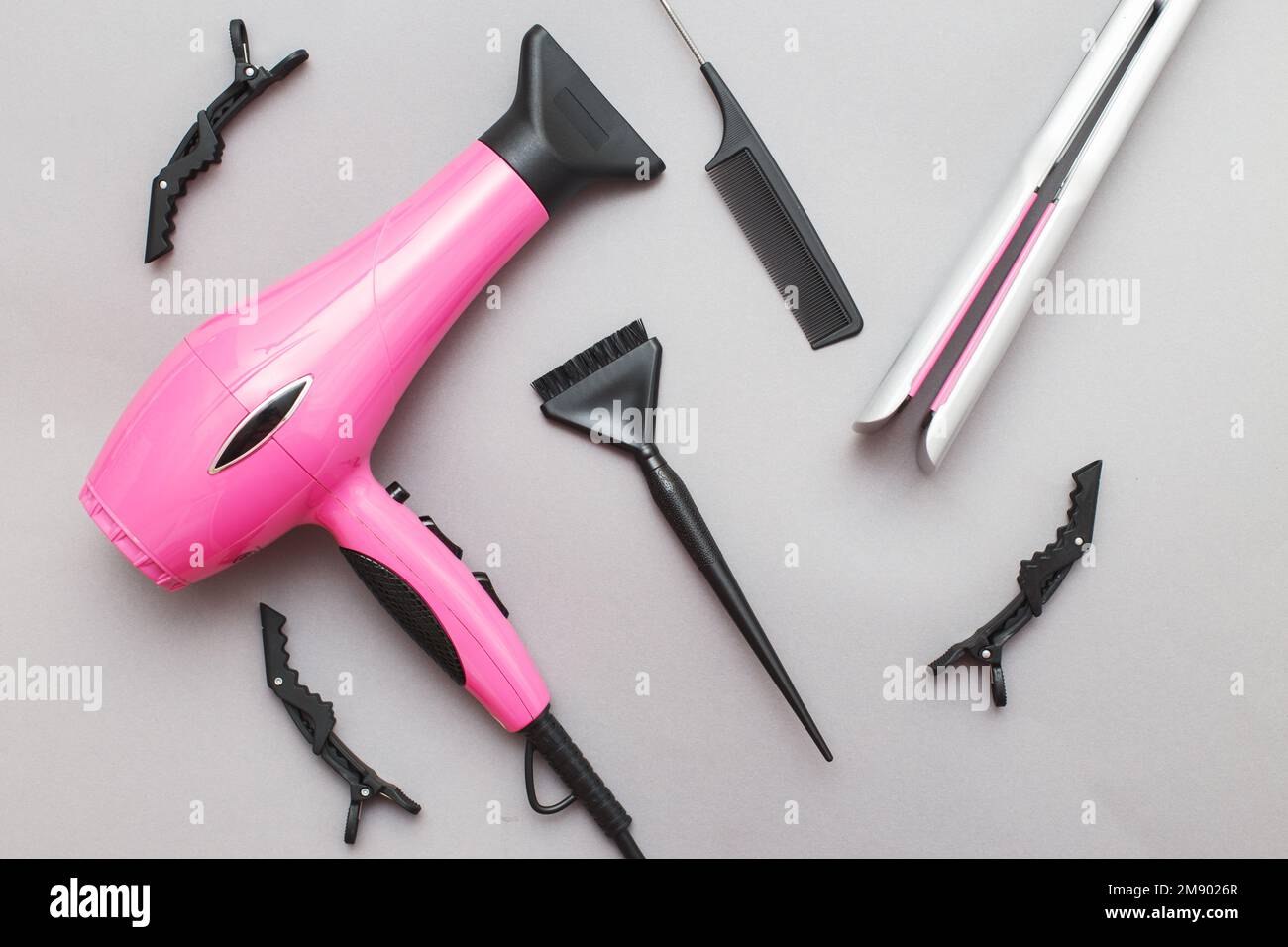 Hair dryer set hi-res stock photography and images - Alamy