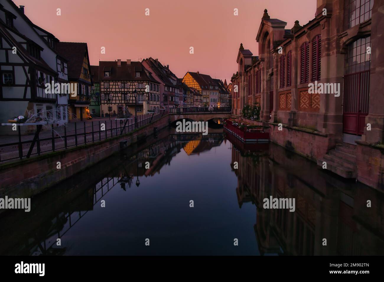 Colmar little venice at morning Stock Photo - Alamy