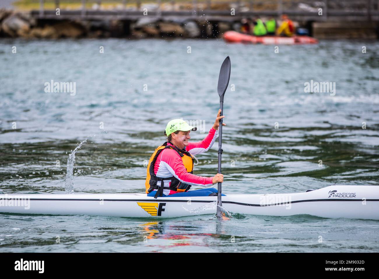 George Bass Surfboat and Ski Marathon 2023 Stock Photo - Alamy