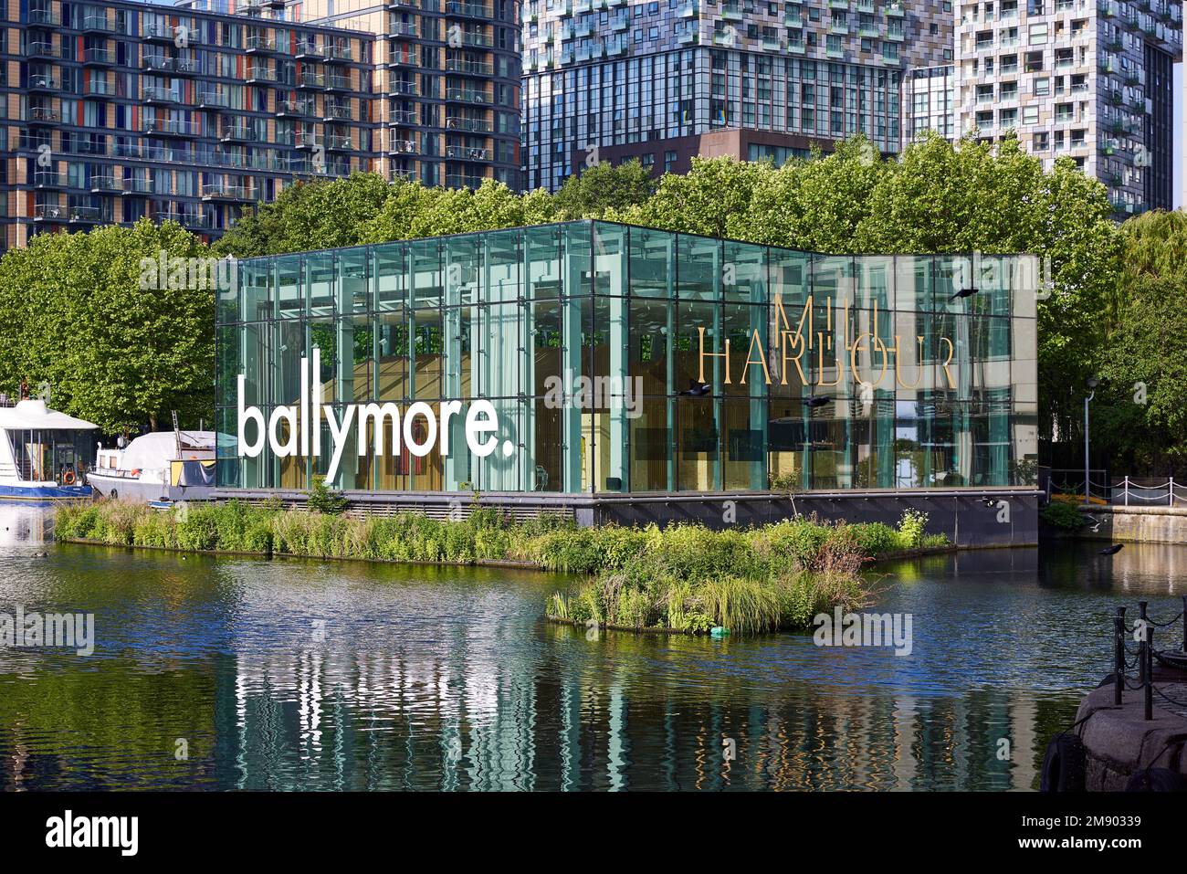 Design Cube at Ballymore; Mill Harbour, Millwall Inner Dock, London, UK ...