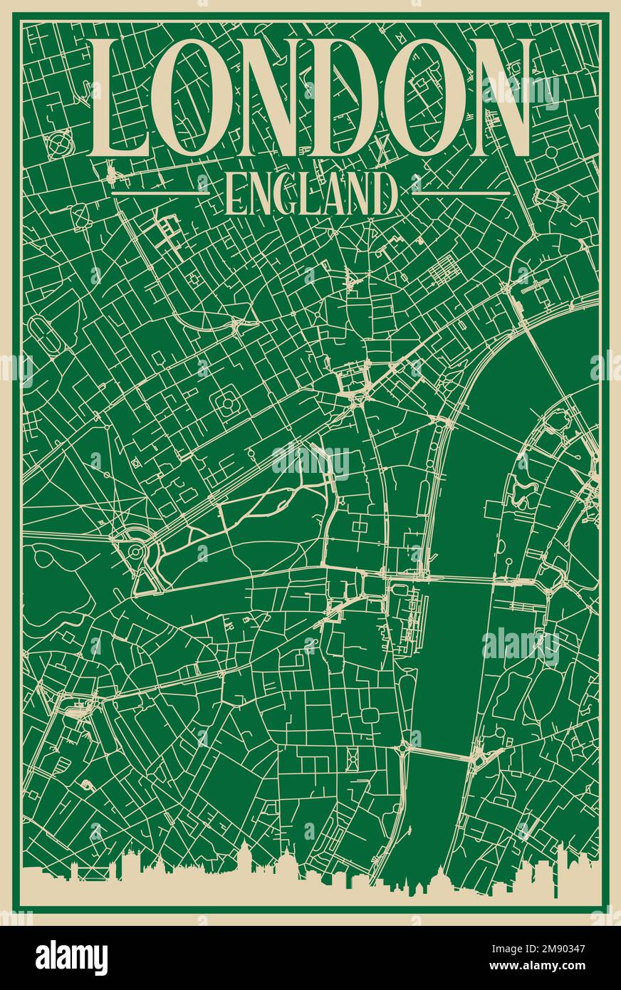 Built in england Stock Vector Images - Alamy