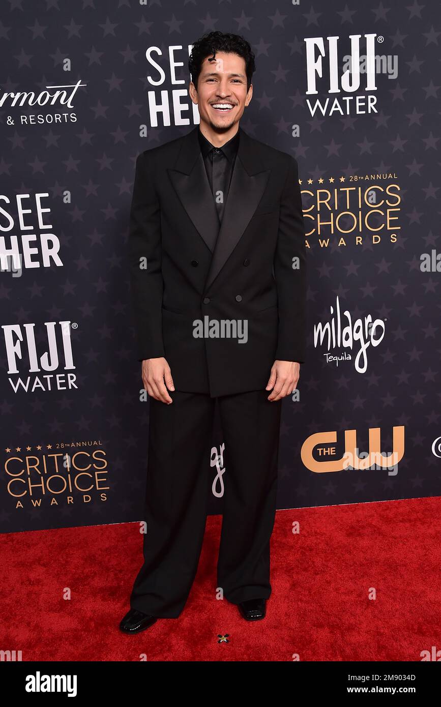 Los Angeles, USA. 15th Jan, 2023. Danny Ramirez arriving at the 28th ...