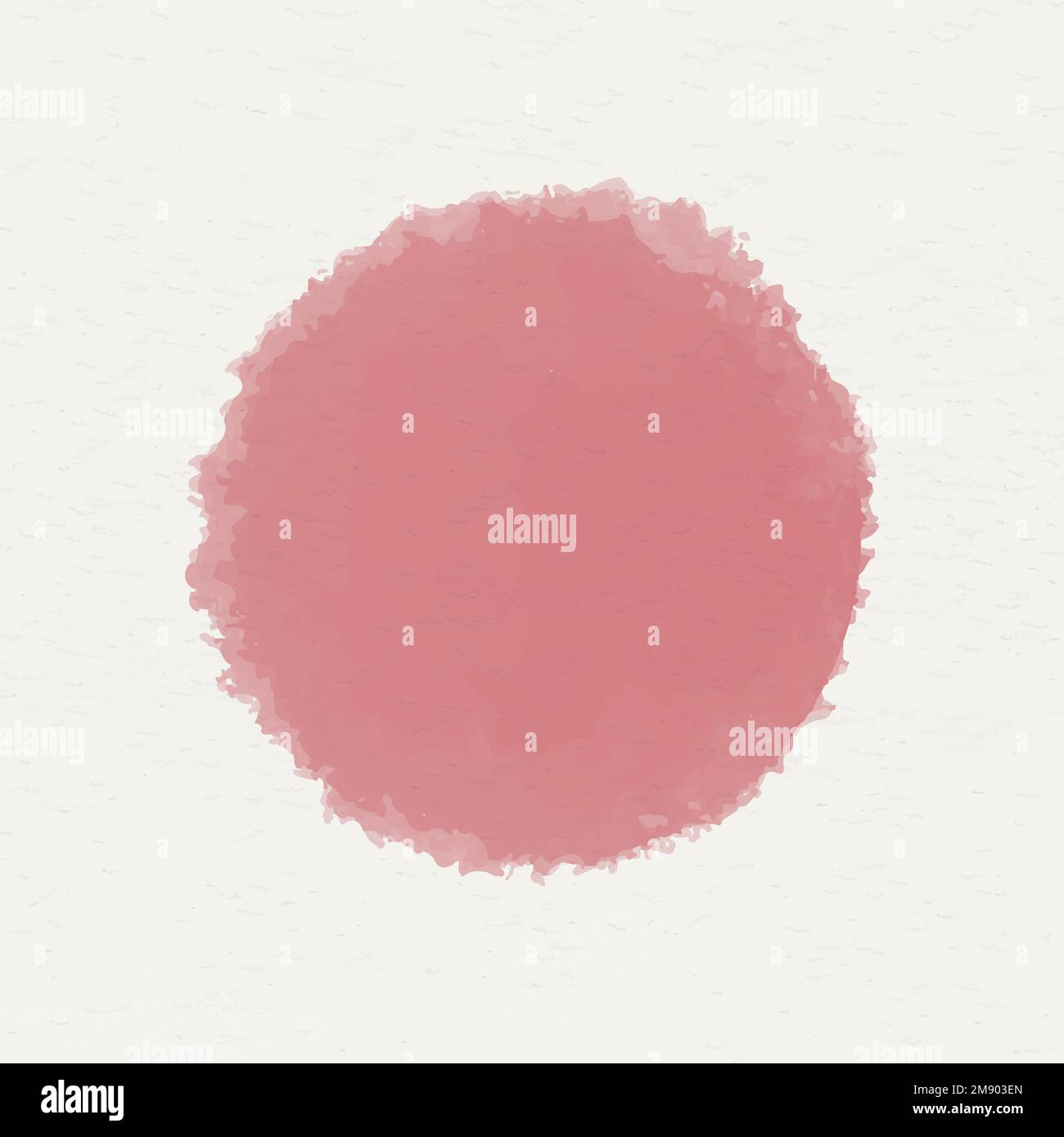 Pink watercolor round geometric shape vector Stock Vector Image & Art ...