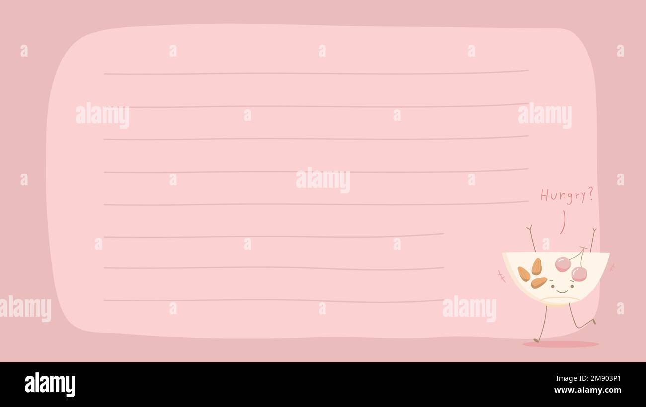 Healthy food notepaper vector Stock Vector Image & Art - Alamy