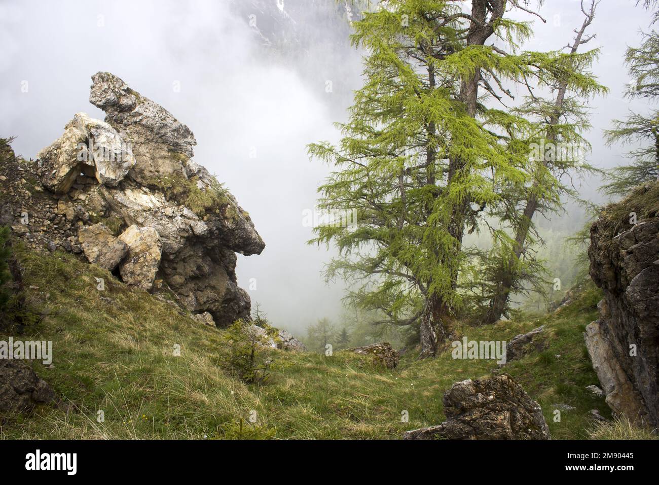 Lienz Dolomites in Austria. Massive Alpine mountains. East Tyrol Stock ...