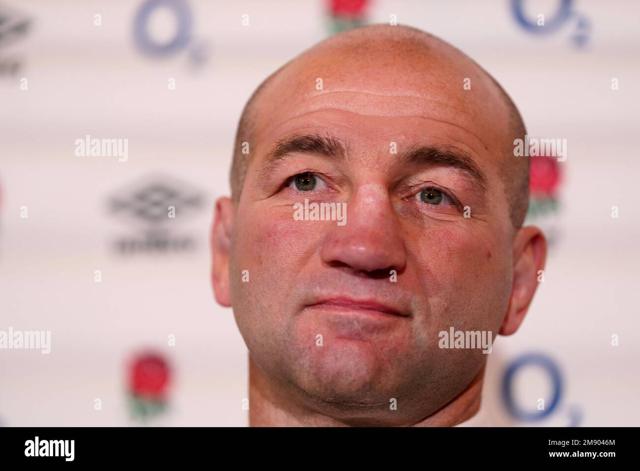England head coach Steve Borthwick during the squad announcement ahead of the 2023 Guinness Six ...