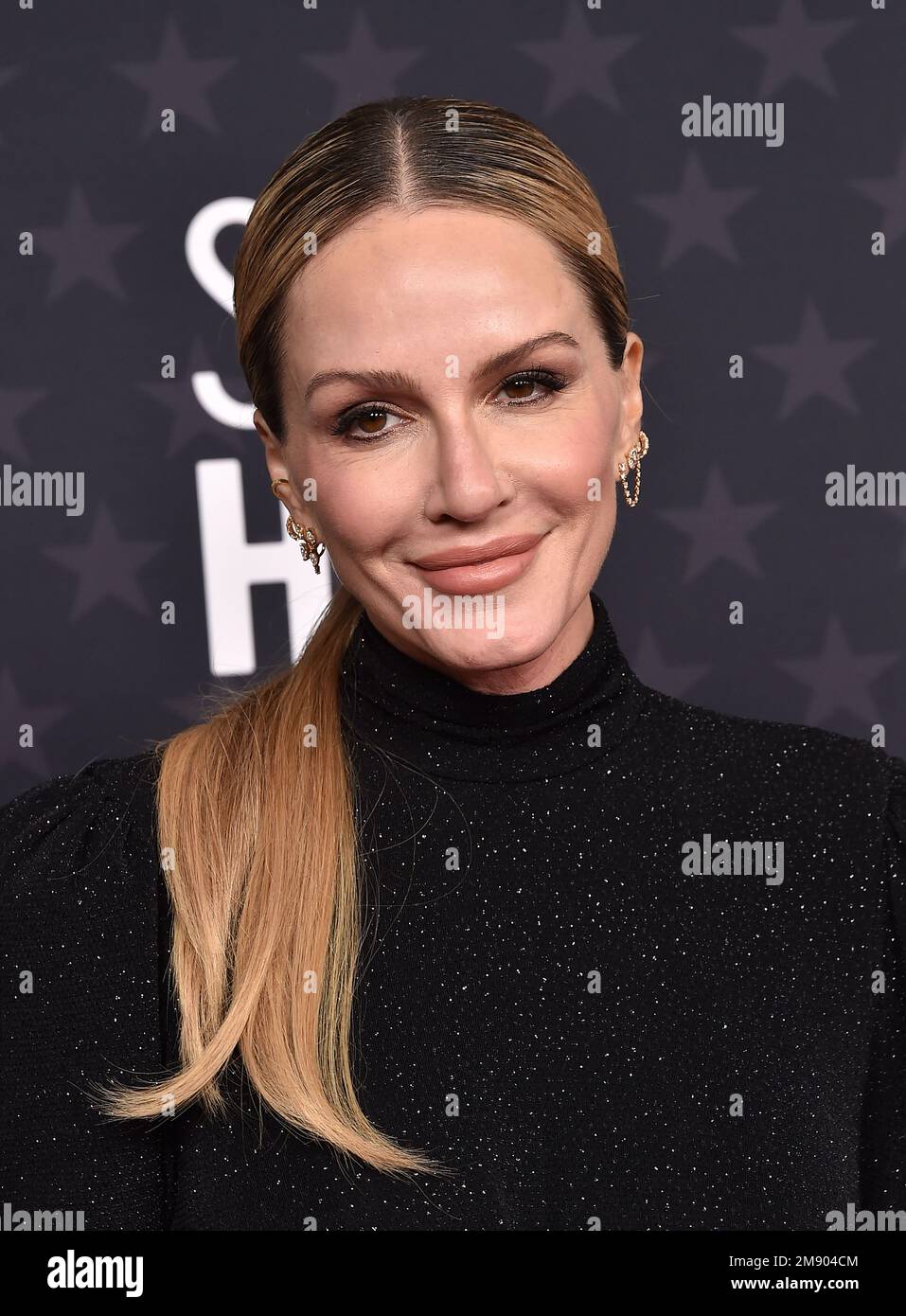 Los Angeles, USA. 15th Jan, 2023. Monet Mazur arriving at the 28th ...