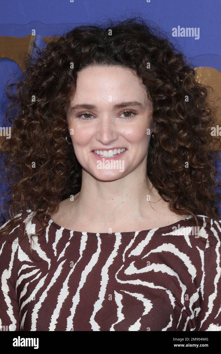 January 15, 2023, Pasadena, CA, USA: LOS ANGELES - JAN 15: Christie Burke at NBCUniversal Press ...