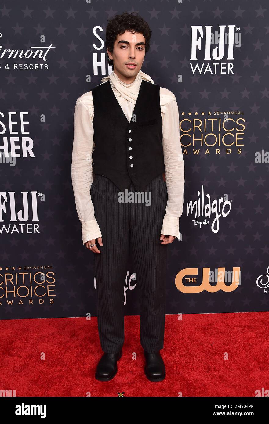 Los Angeles, USA. 15th Jan, 2023. Shervin Alenabi arriving at the 28th ...