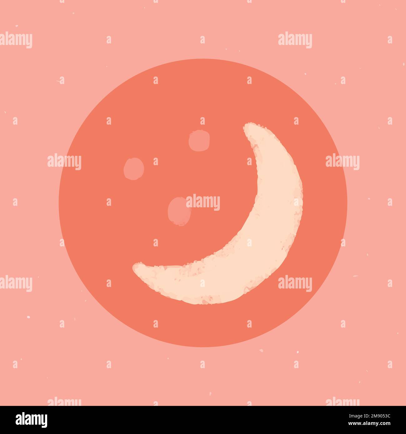 Crescent moon sticker hi-res stock photography and images - Alamy