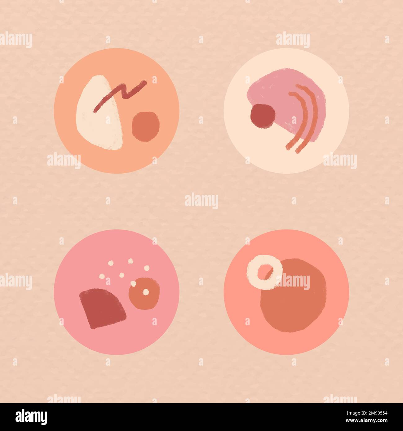 Instagram story highlights icons set vector Stock Vector Image & Art ...