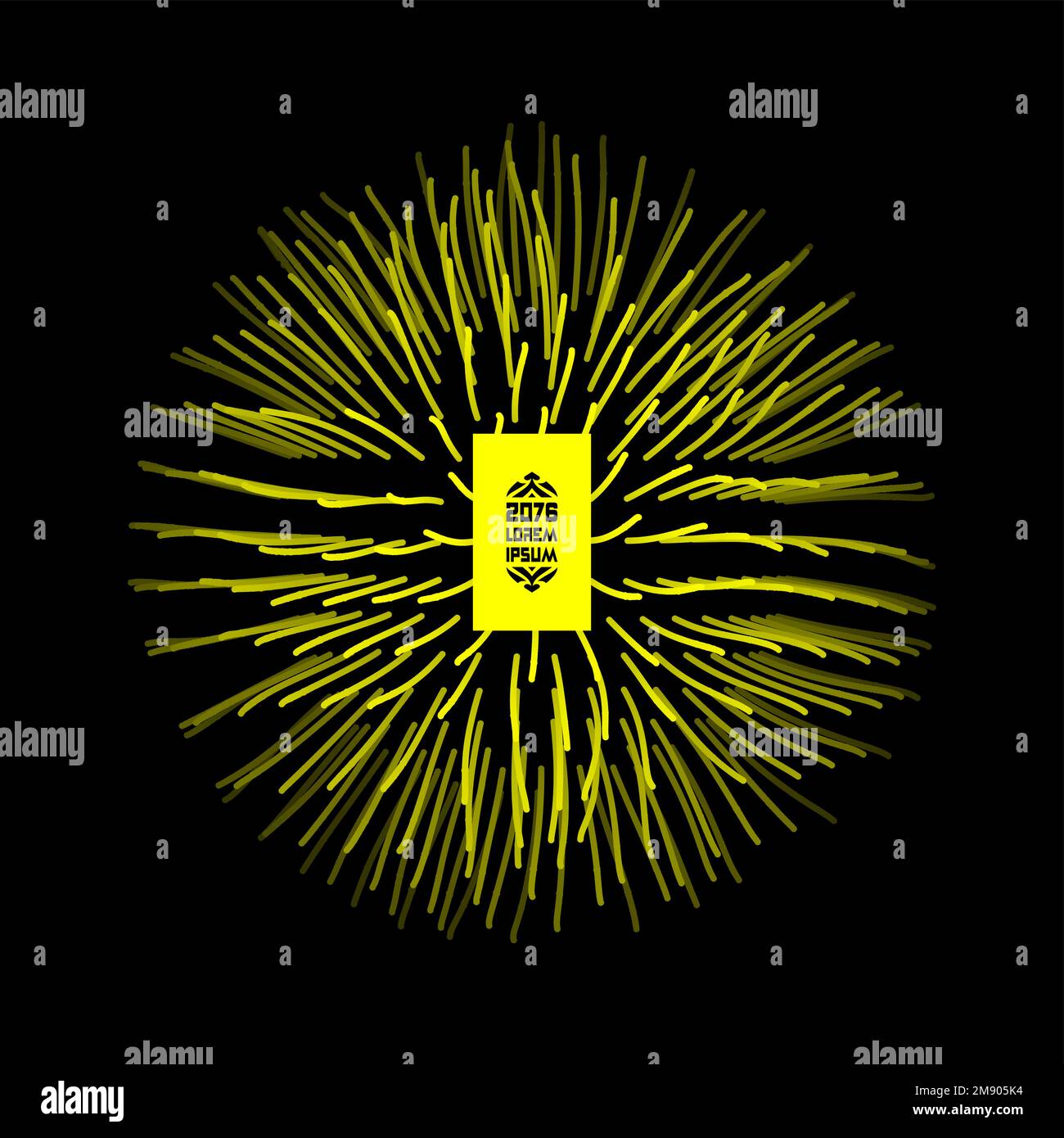 3d Abstract Sphere Array With Dynamic Particles Modern Science And