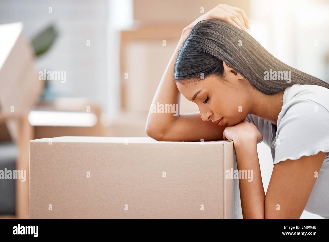 Its hard making this move without you. an attractive young woman ...