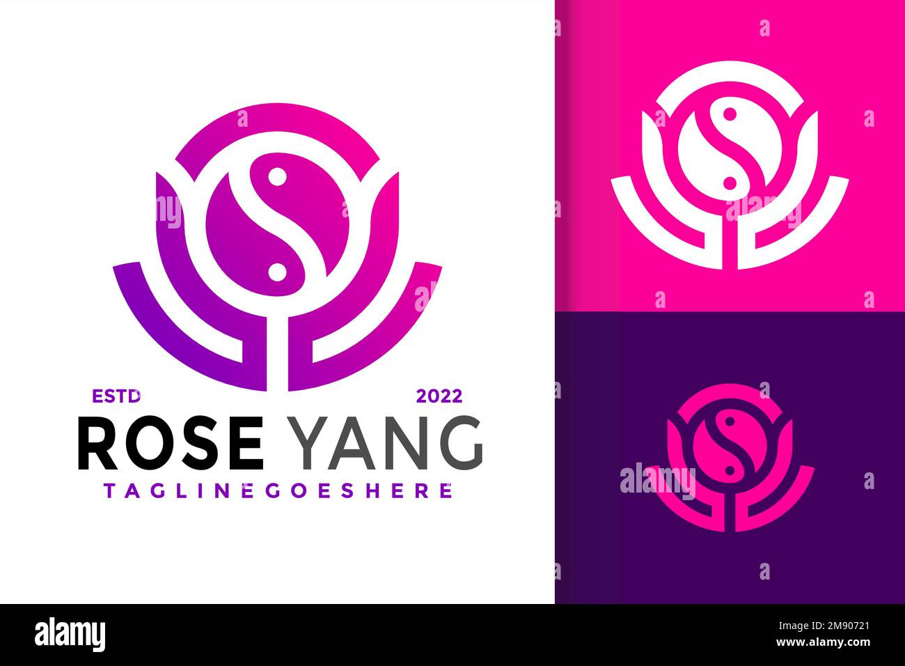 Svg business company logo Stock Vector Images - Alamy