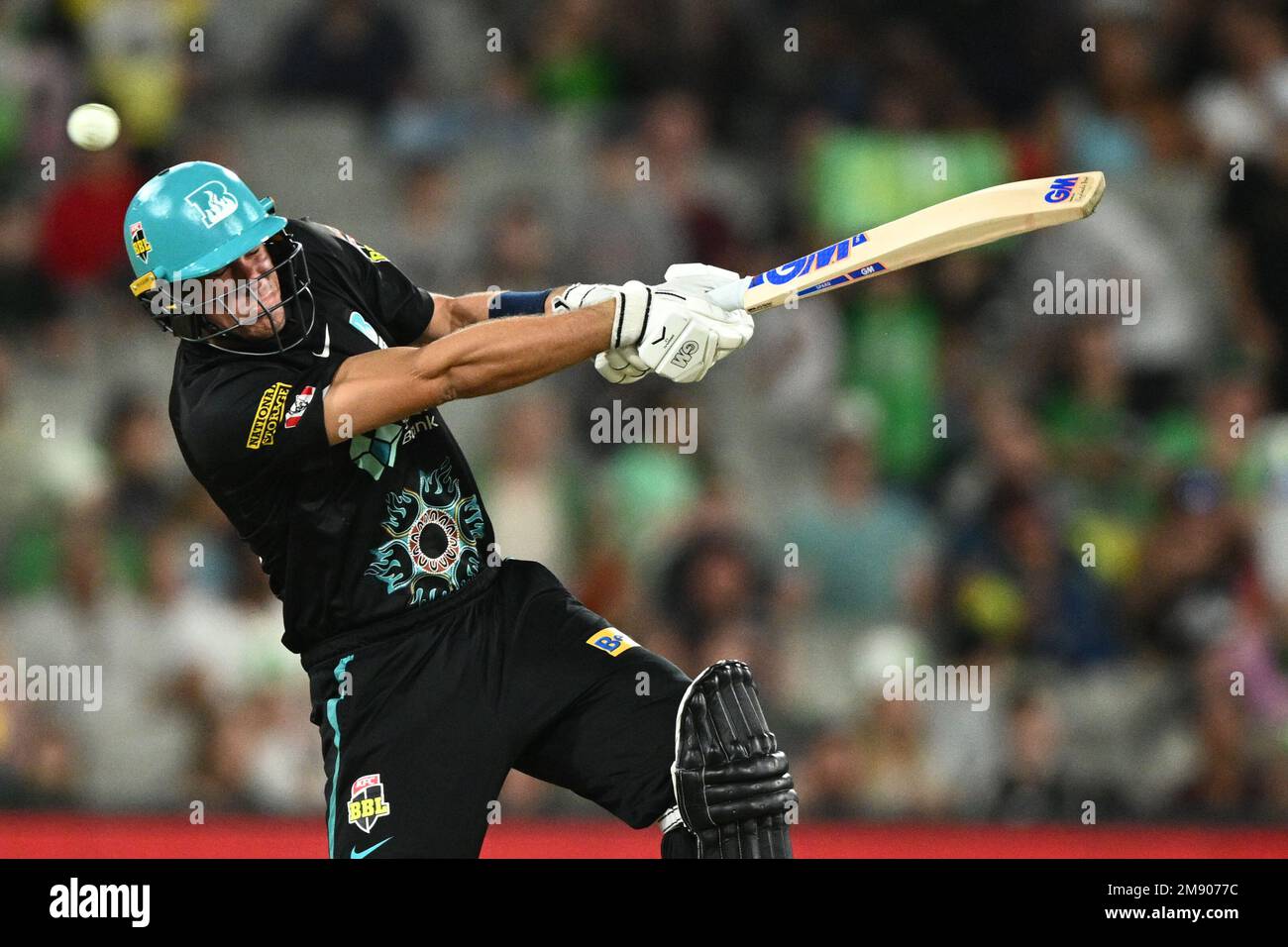 James Bazley of the Heat during the Big Bash League (BBL) cricket match ...
