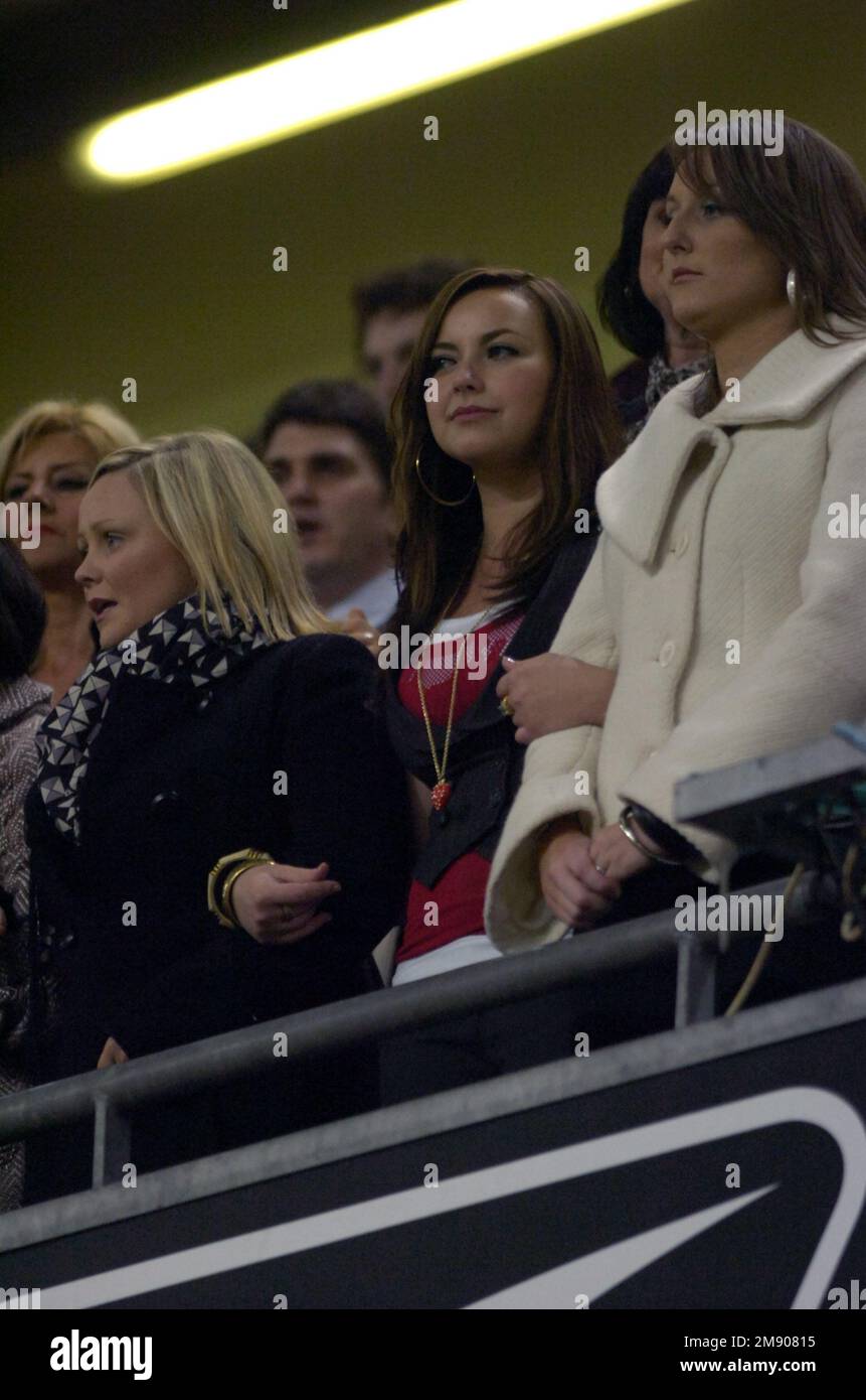 CHARLOTTE CHURCH, WALES RUGBY GRAND SLAM, 2008: The rugby WAGS ...