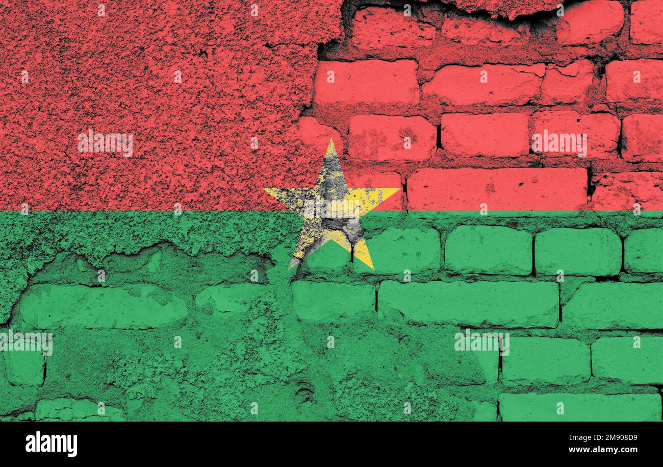 Illustration burkina faso flag hi-res stock photography and images - Alamy