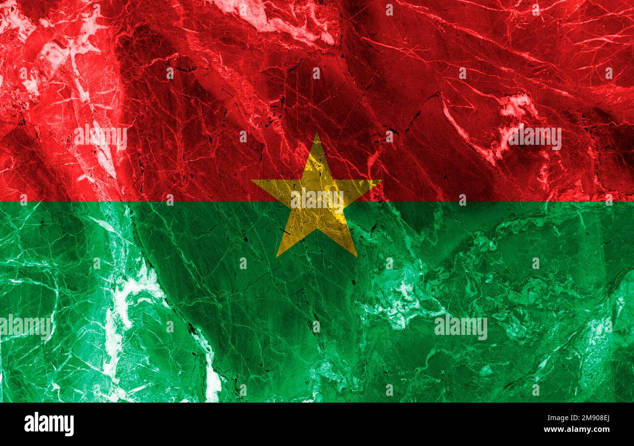 Flag of Burkina Faso backgrounds Stock Photo - Alamy