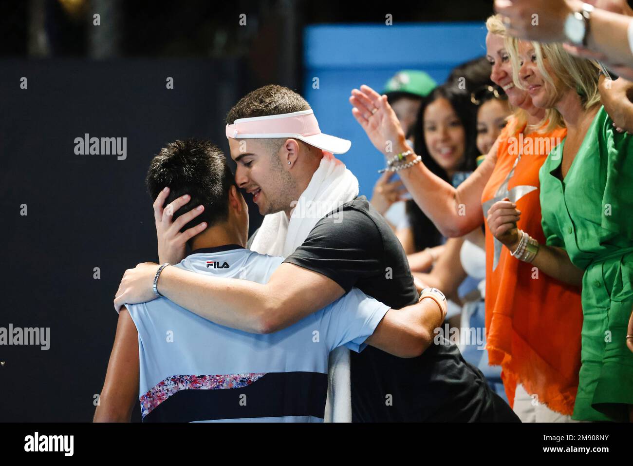 Melbourne, Australia, 16th Jan, 2023. Tennis player Rinky Hijikata from ...