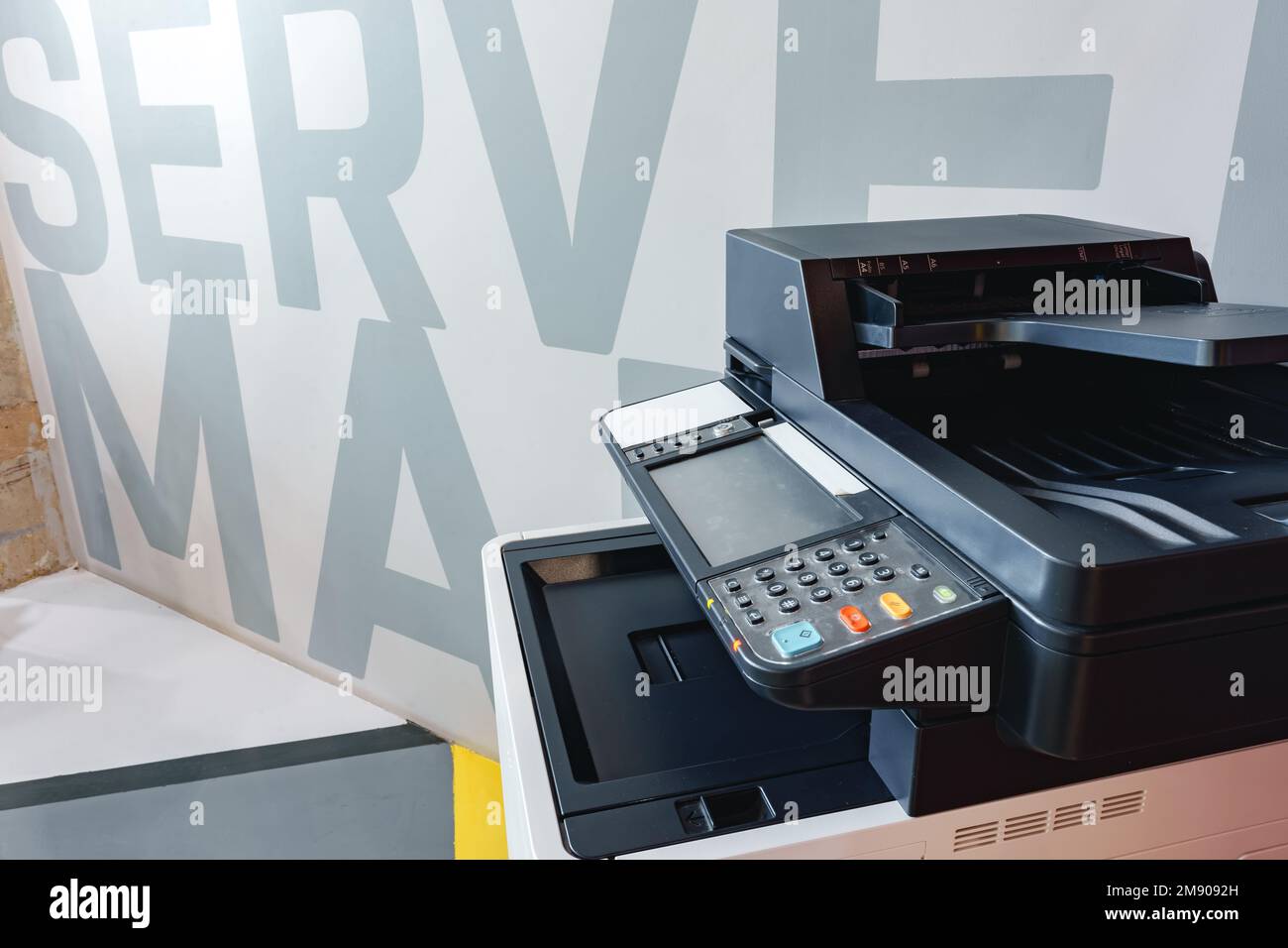 Large printer scanner in modern hi-res stock photography and images - Alamy