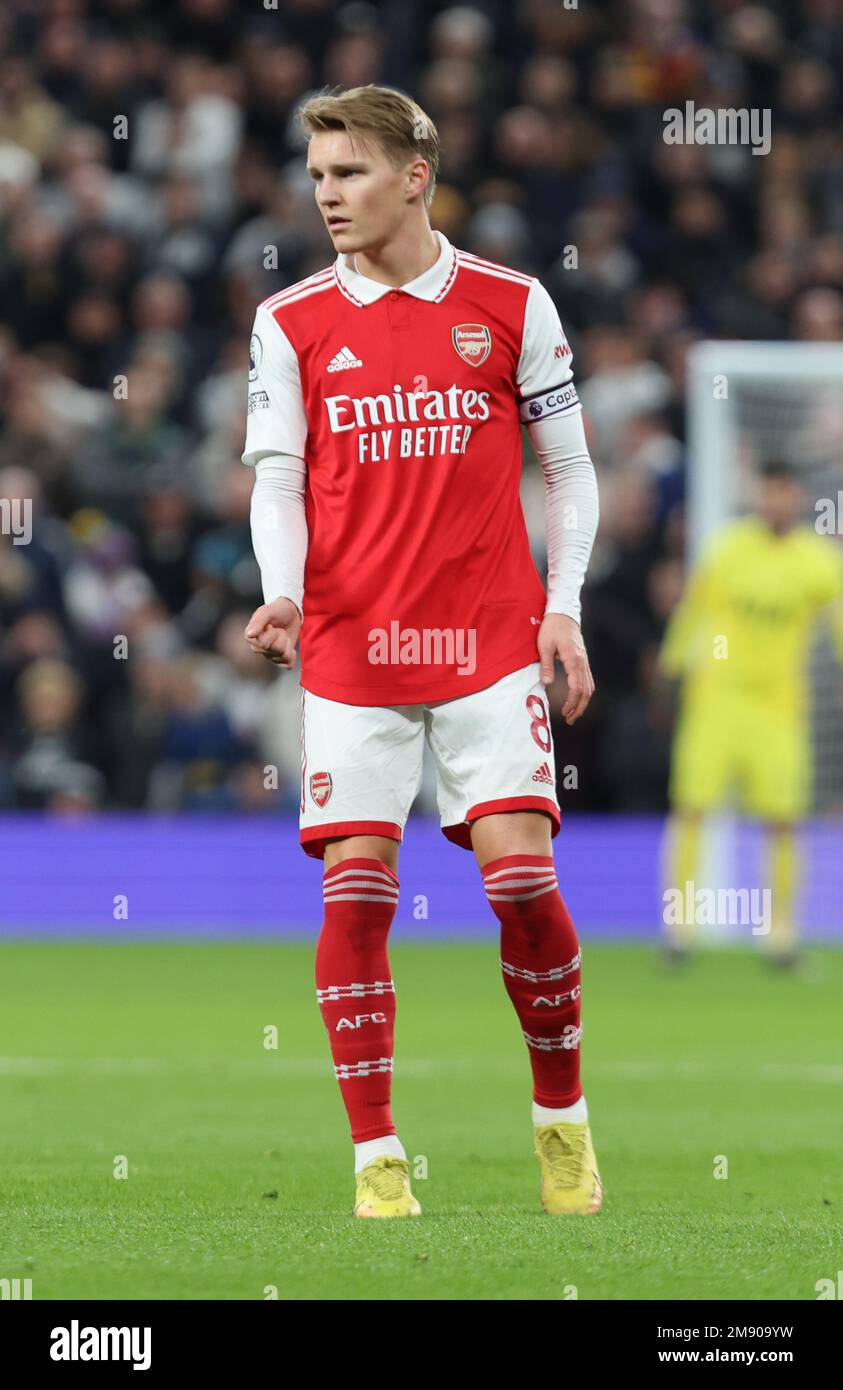 Martin Odegaard of Arsenal during the English Premier League soccer ...