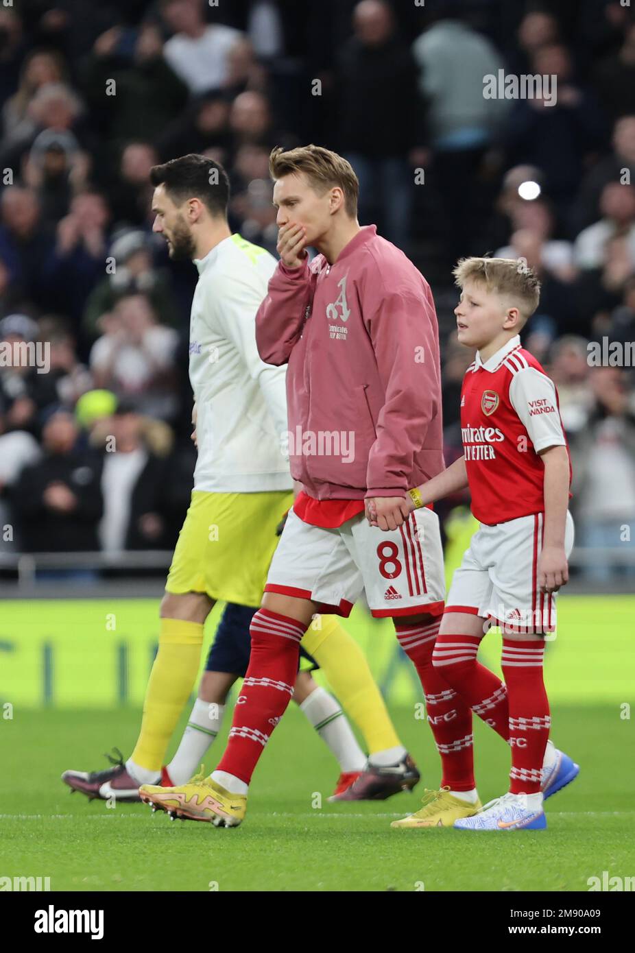 Martin Odegaard of Arsenal during the English Premier League soccer ...